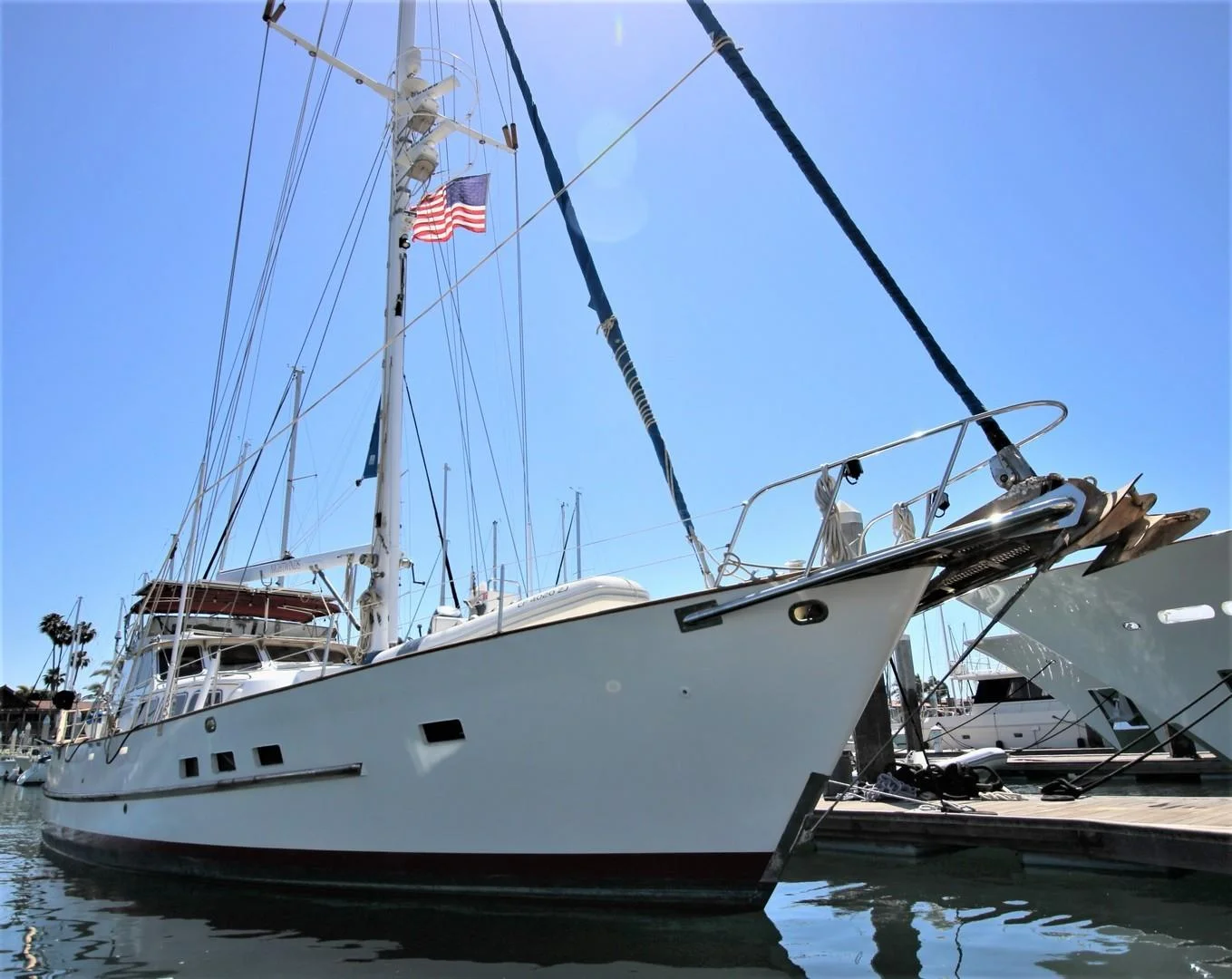 Cheoy Lee 1986 Motorsailor 63 Yacht for Sale in US