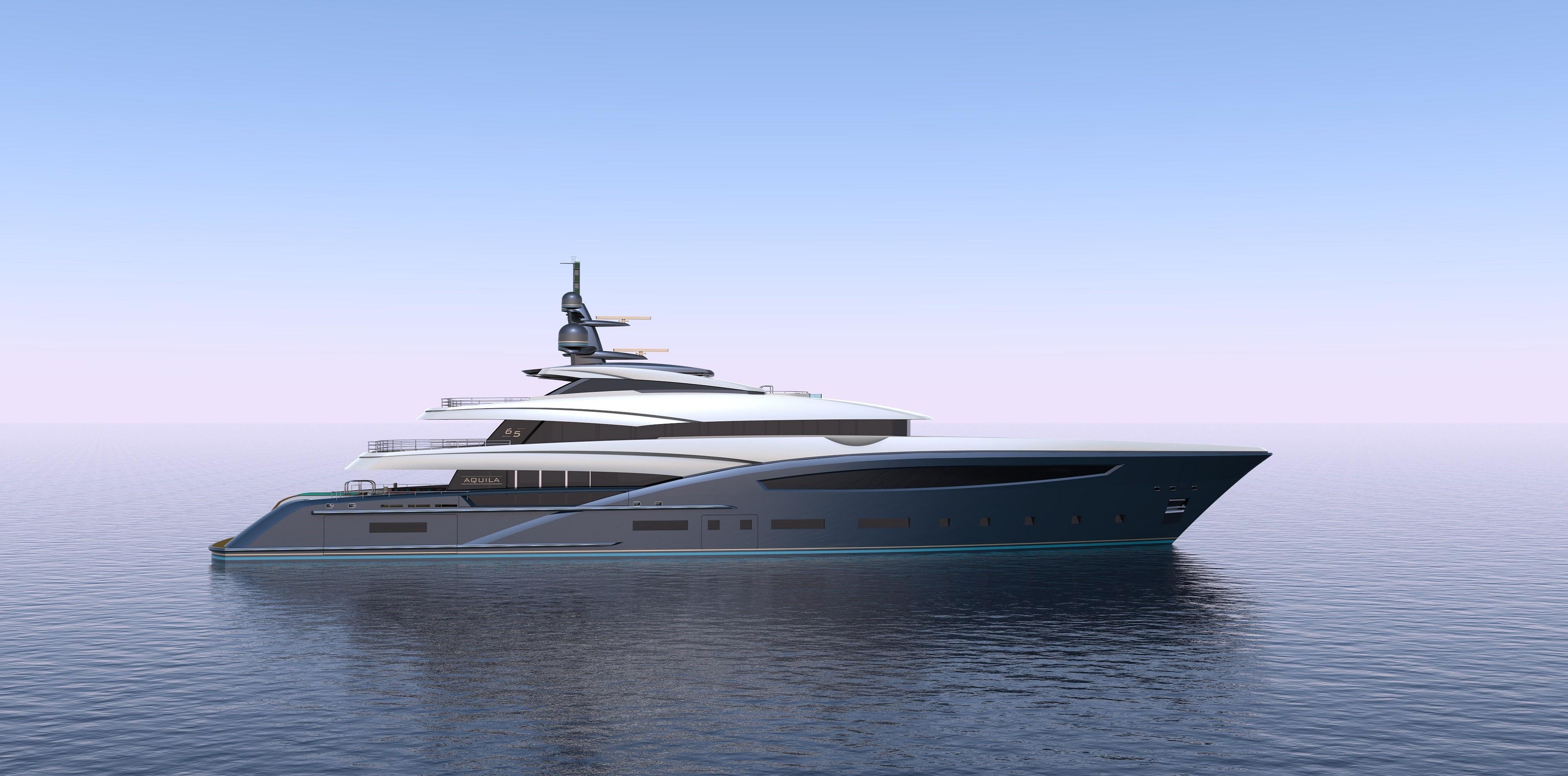 Custom Yacht 65m Yacht for Sale | 213 Custom Yachts West Coast, Italy ...