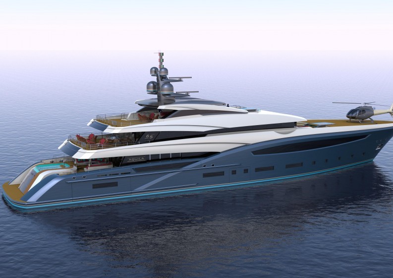 Custom Yacht 65m Yacht for Sale | 213 Custom Yachts West Coast, Italy ...