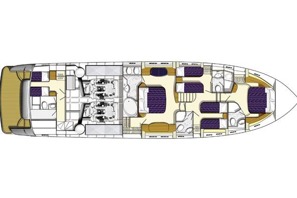 Princess 75 Yachts for Sale