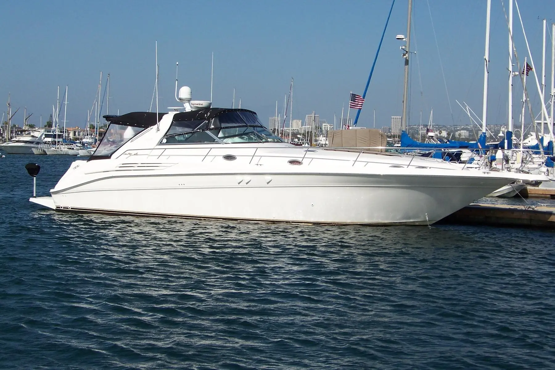 45 Sea Ray 1998 Quarantine Newport Beach, California Sold on 2022-02-15 ...