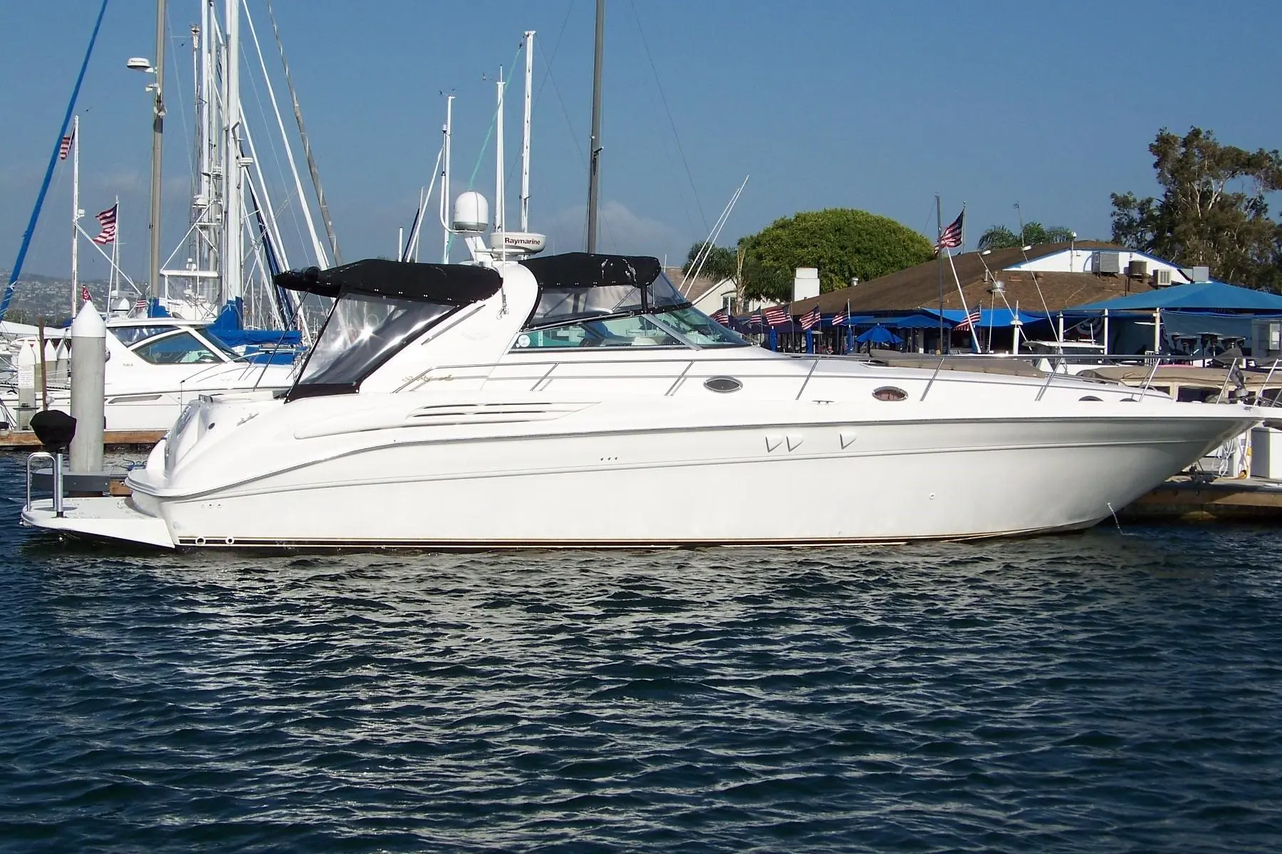 45 Sea Ray 1998 Quarantine Newport Beach, California Sold on 2022-02-15 ...