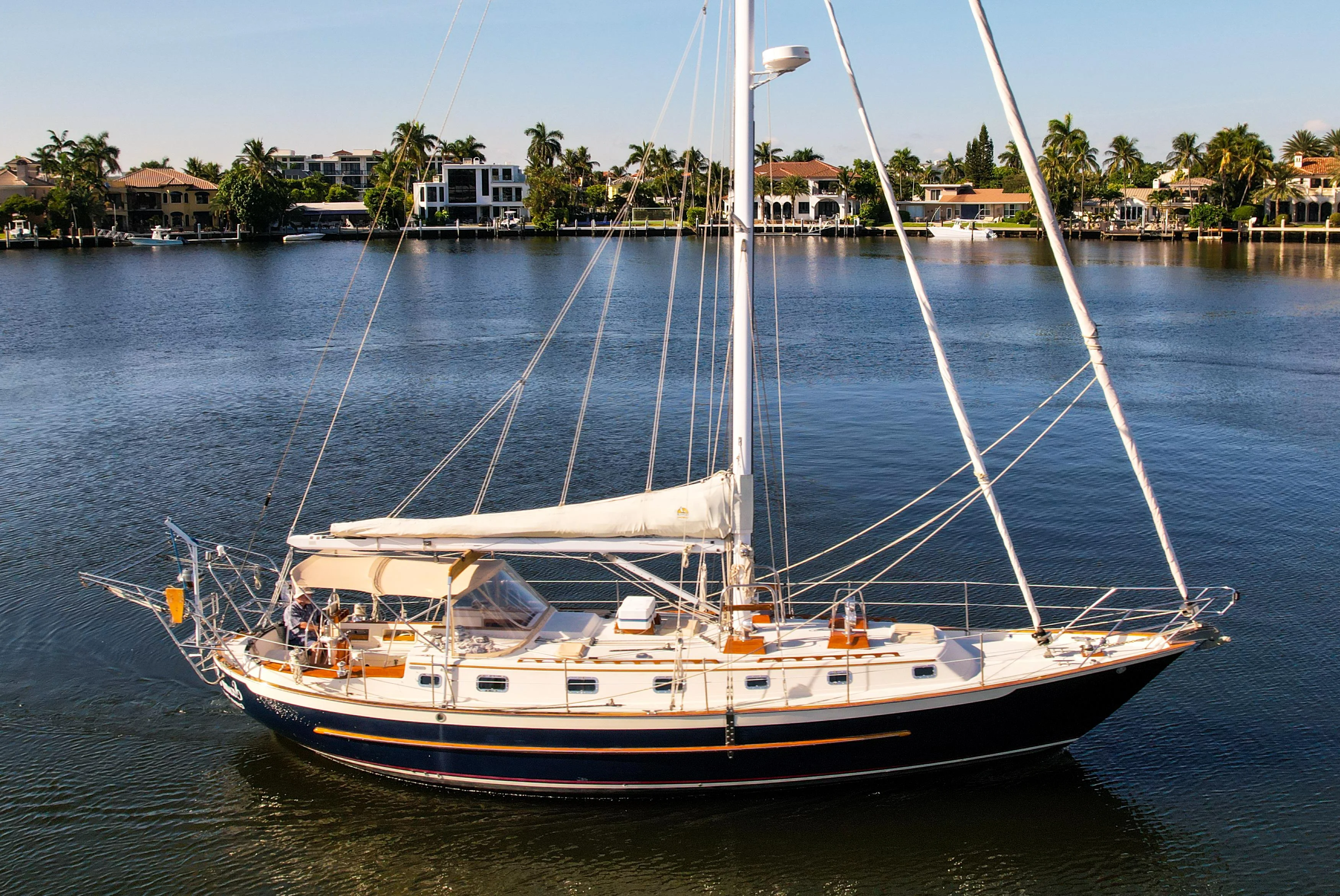 44 Pacific Seacraft 1993 SUSAN E II Fort Lauderdale, Florida Sold on ...