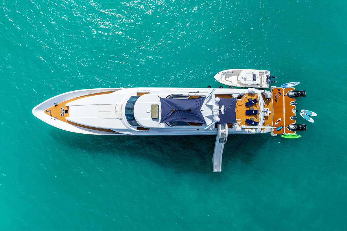 EALU Yacht Charter | 132′ NORTHCOAST 1995/2021 - Denison Yacht Sales